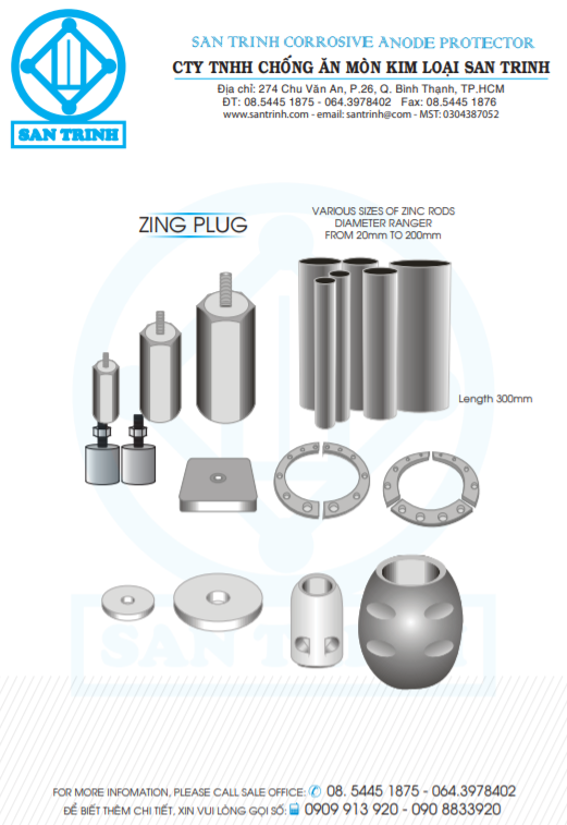 Tank anode – Săn Trình